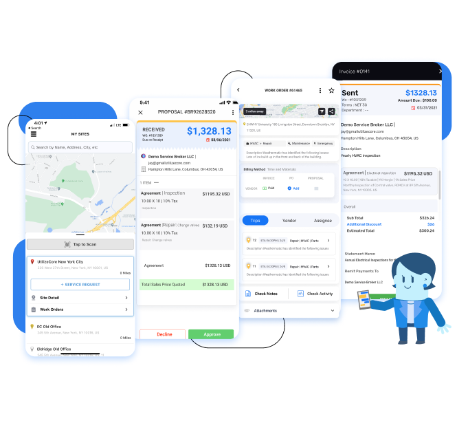 UtilizeCore SaaS Platform | Service Powerwash